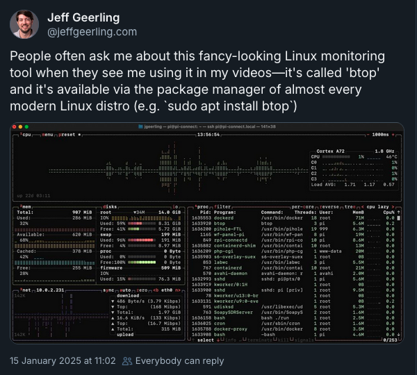 Bopping About with btop: Installing btop on MacOS – The Virtual Buddha ...